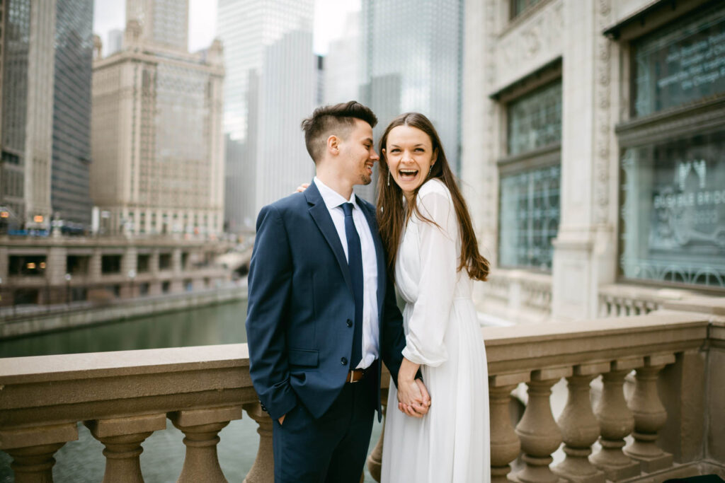 Chicago Courthouse Wedding Elopement Kate and Sammy