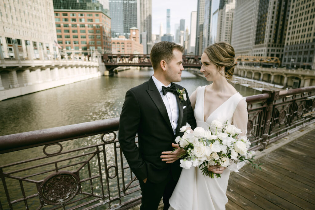Romantic Winter Walden Rookery Building Wedding // Allison + Pat