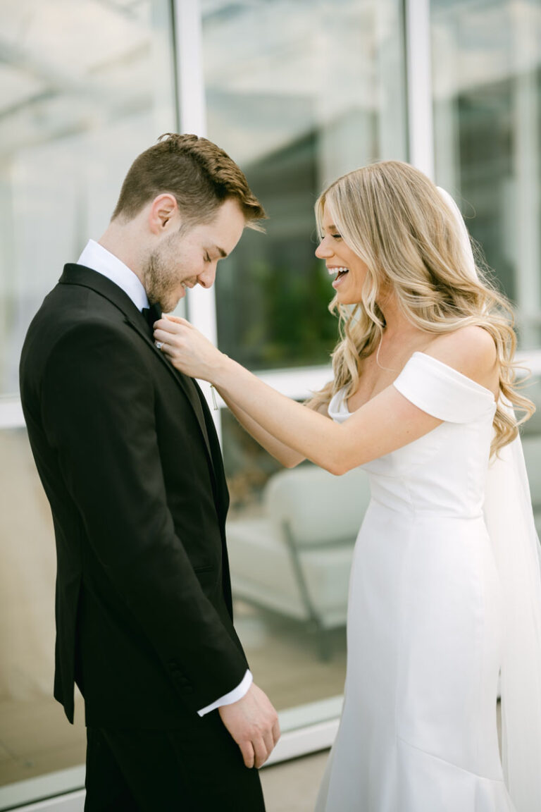 Romantic Offshore Rooftop Wedding Navy Pier // Mary + Griffin